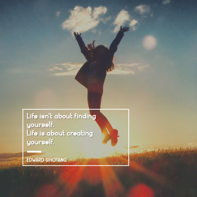 life motivation quote Template | PosterMyWall