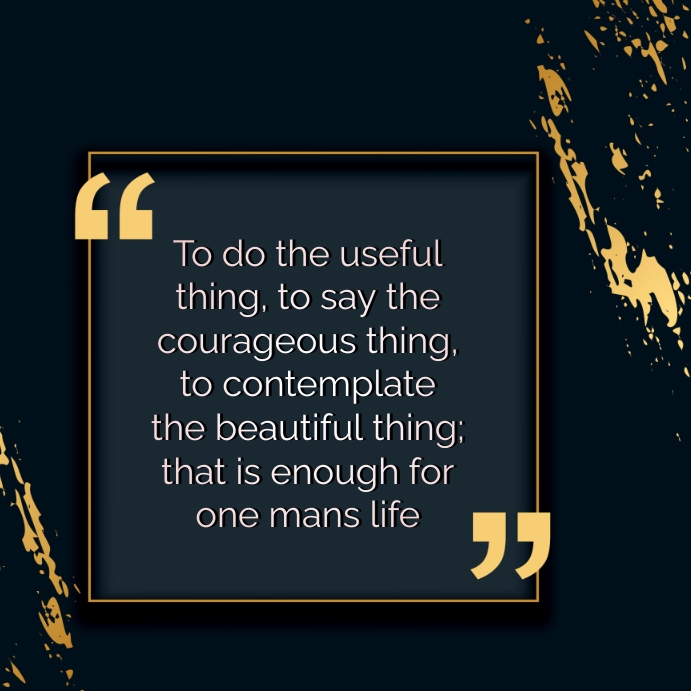 Copy of life motivational and inspirational qoute | PosterMyWall