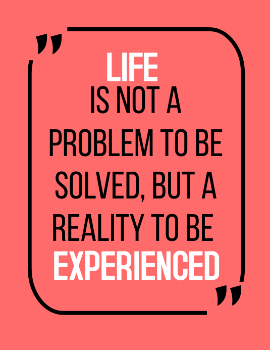 Copy of Life quote template | PosterMyWall