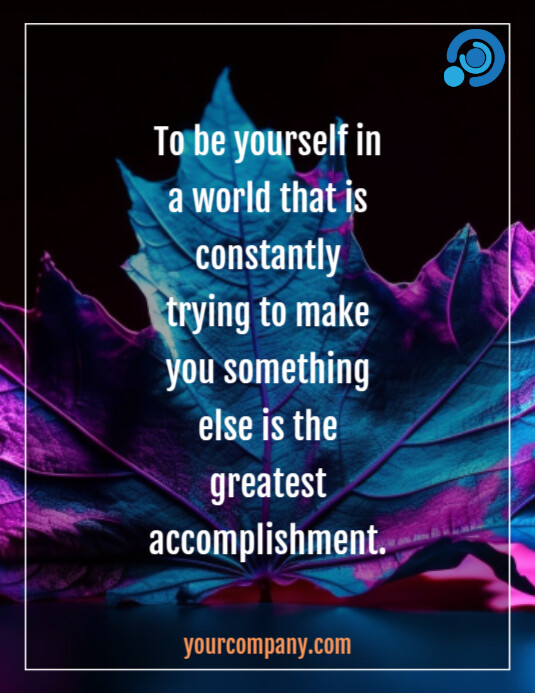 Life Quotes Ad Template | PosterMyWall