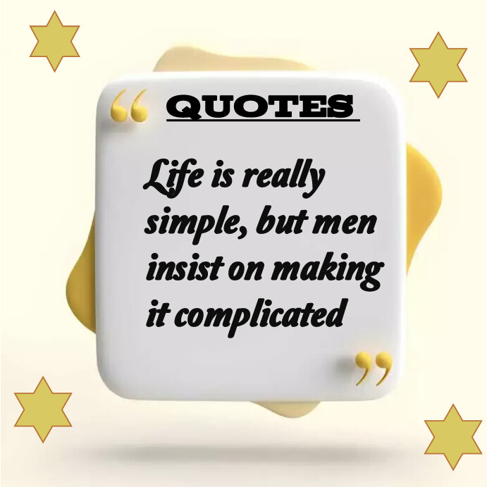Life Quotes Template | PosterMyWall