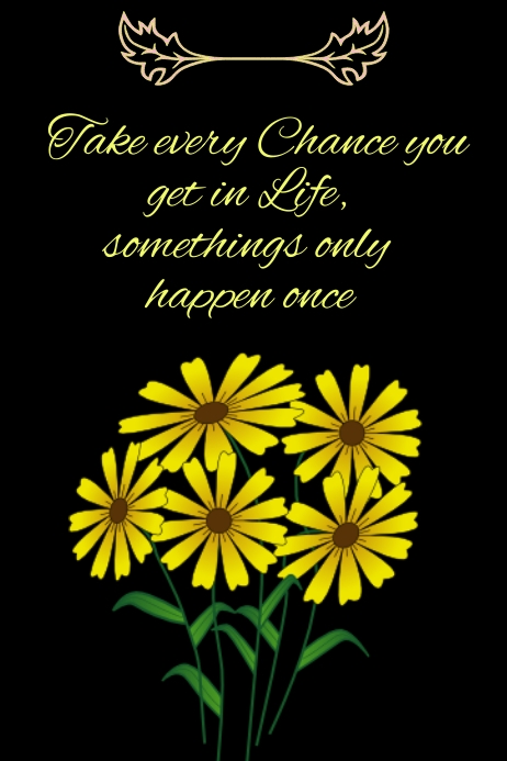 Copy of life quotes template poster | PosterMyWall