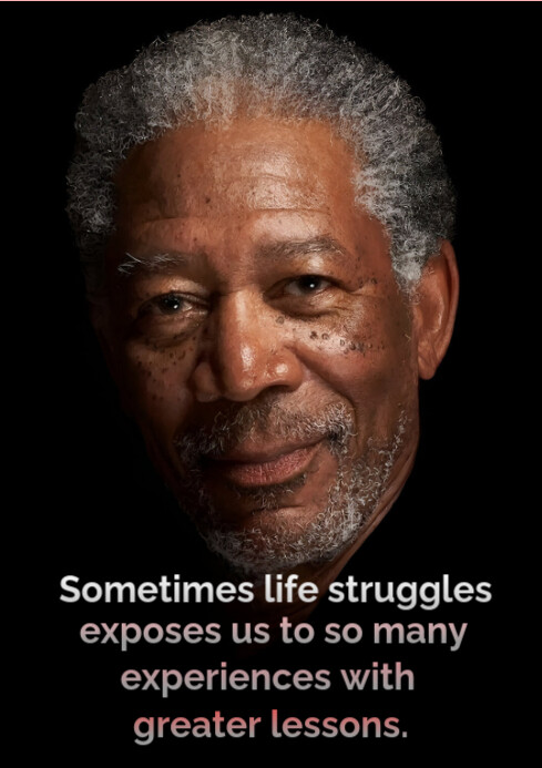 Life struggles quote Template | PosterMyWall