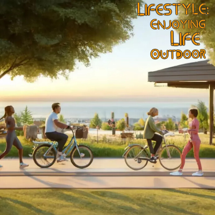 Lifestyle: Enjoying Life Outdoor Template | PosterMyWall