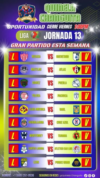 LIGA MX Template | PosterMyWall