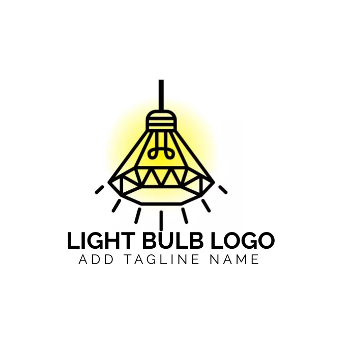 LIGHT BULB LOGO Template | PosterMyWall