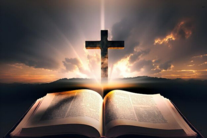 Copy of Light Cross Bible Study Template | PosterMyWall