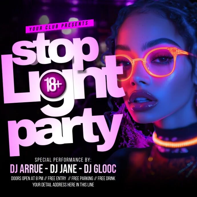 Copy of Light House Party | PosterMyWall