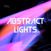 Abstract Music CD Cover Art Template | PosterMyWall