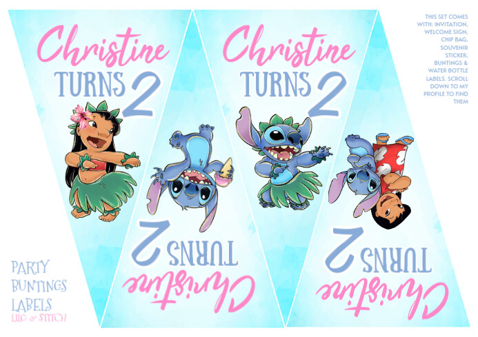 Lilo and Stitch Template | PosterMyWall
