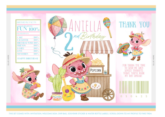 Lilo and stitch Template | PosterMyWall