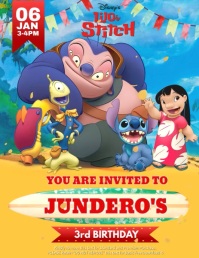 Lilo and Stitch 2 Template | PosterMyWall
