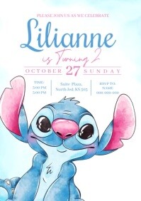 Lilo and Stitch Template | PosterMyWall
