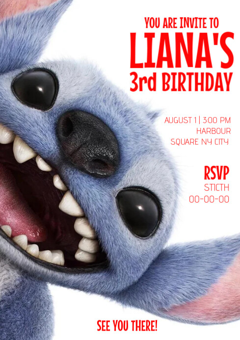 Lilo and Stitch Template | PosterMyWall