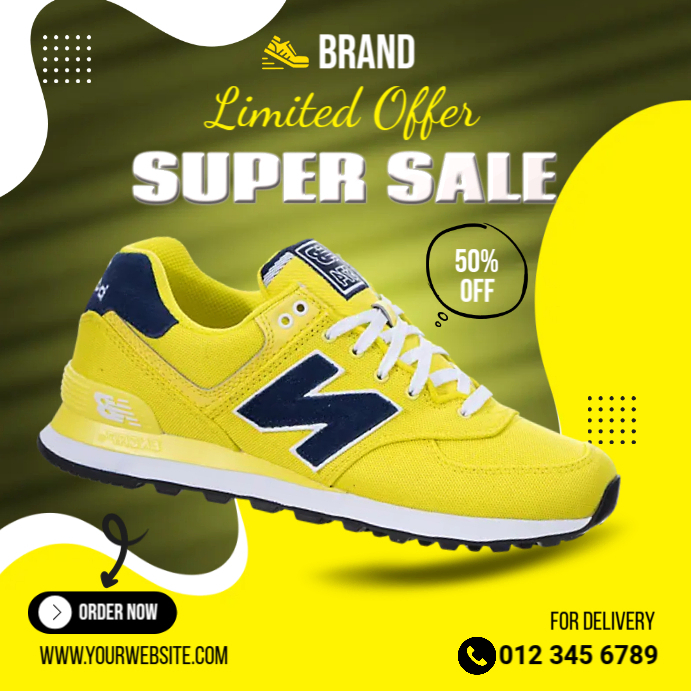 Limited Offer Shoe Super Sale Template | PosterMyWall