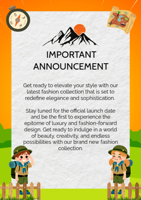 Limited time announcement Template | PosterMyWall