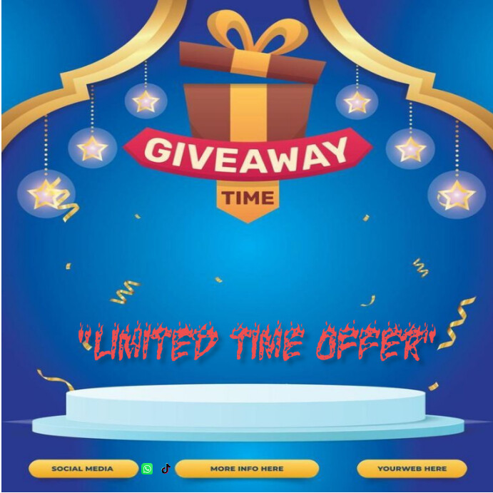 Limited Time Offer Template | PosterMyWall