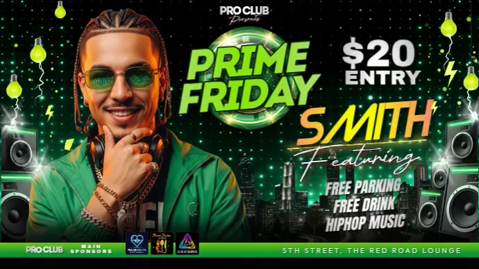 Limitless Night Club Party Poster Template | PosterMyWall