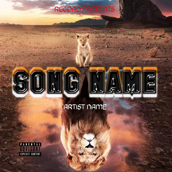 New album cover Template | PosterMyWall