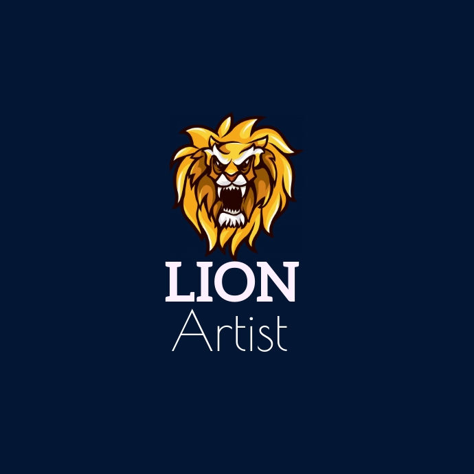 Lion art Template | PosterMyWall