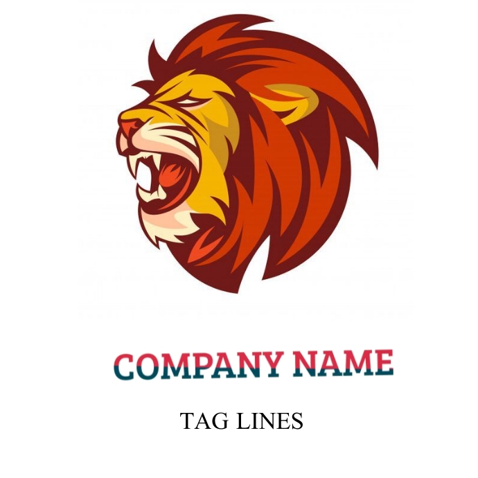 LION LOGO, KING LOGO PAINT LOGO Template | PosterMyWall