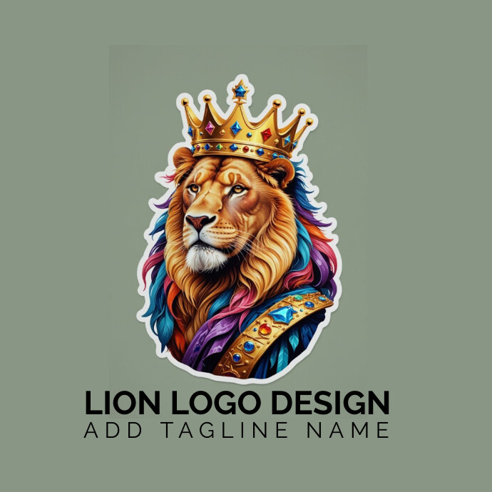 lion logo Template | PosterMyWall