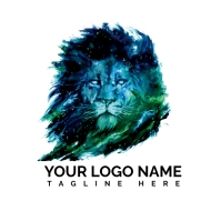 lion logo| poster Template | PosterMyWall