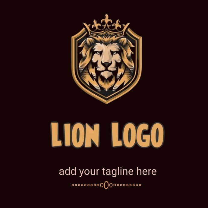 lion logo Template | PosterMyWall