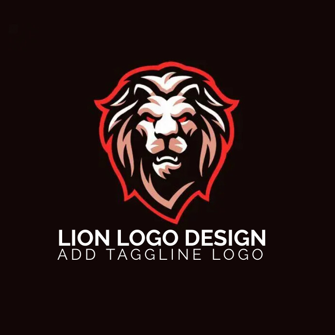 Plantilla de lion logo | PosterMyWall