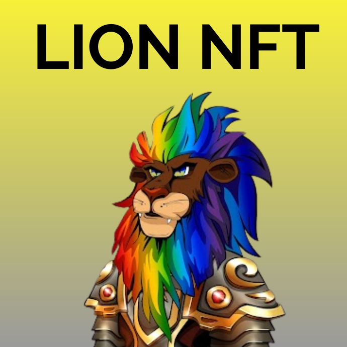 Copy of LION NFT ART | PosterMyWall