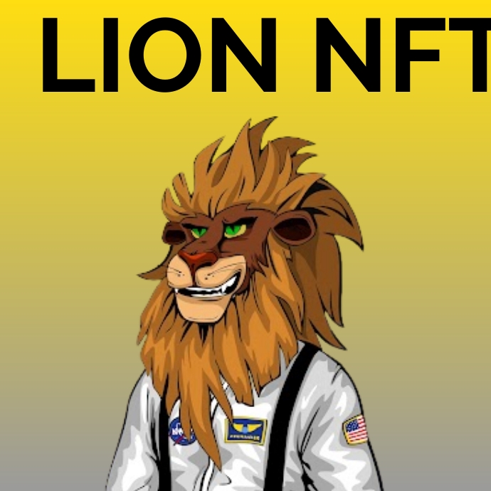LION NFT ART Template | PosterMyWall