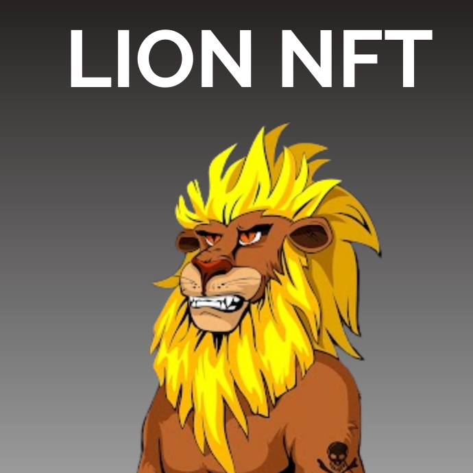 Copy of LION NFT ART | PosterMyWall