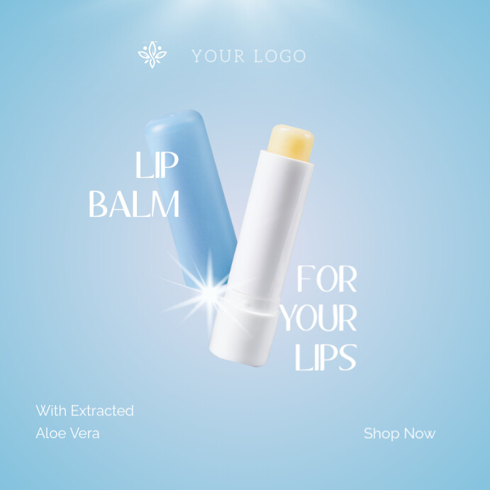 Lip Balm Instagram Post Template | PosterMyWall