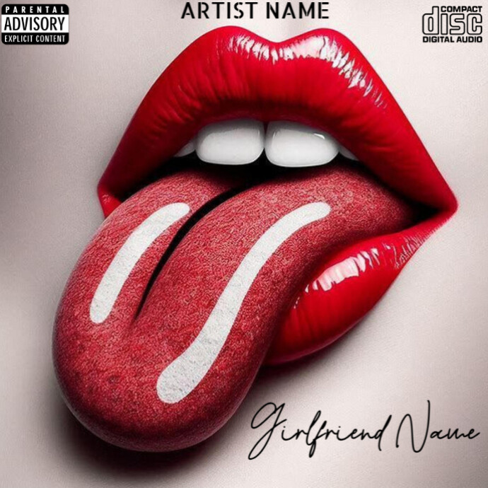 Lips album cover Template | PosterMyWall