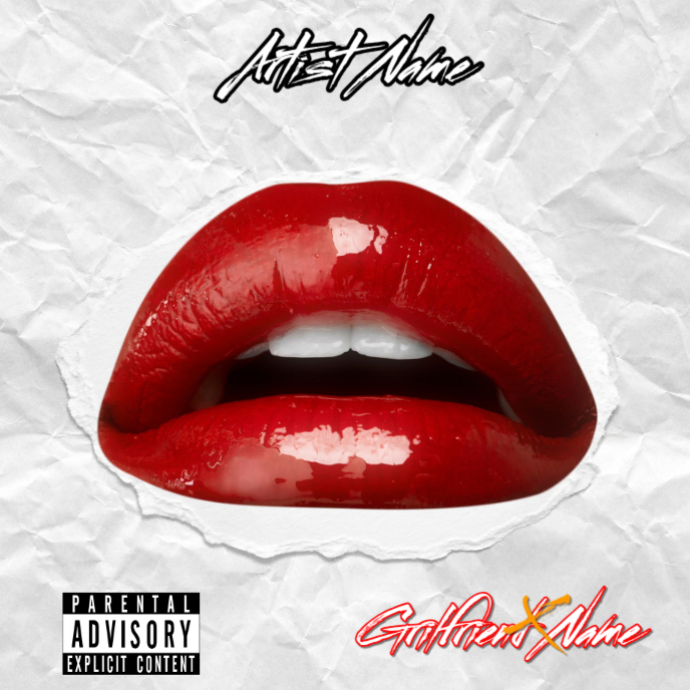 Lips Album Cover Template | PosterMyWall
