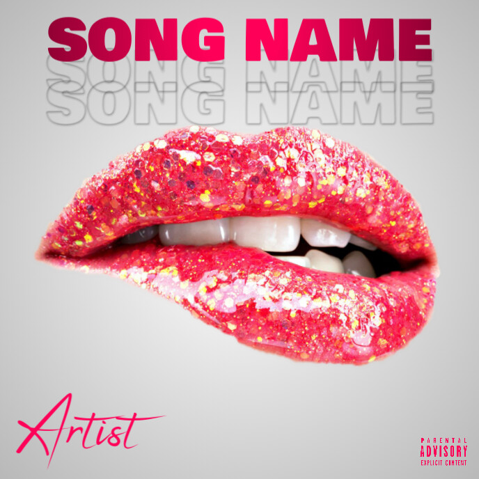 Lips album cover Template | PosterMyWall