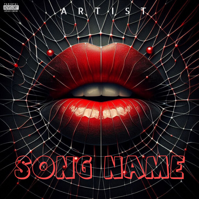 Lips Mixtape Album Album Cover Templat | PosterMyWall