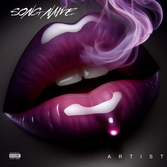 Lips Mixtape Album Album Cover Template | PosterMyWall