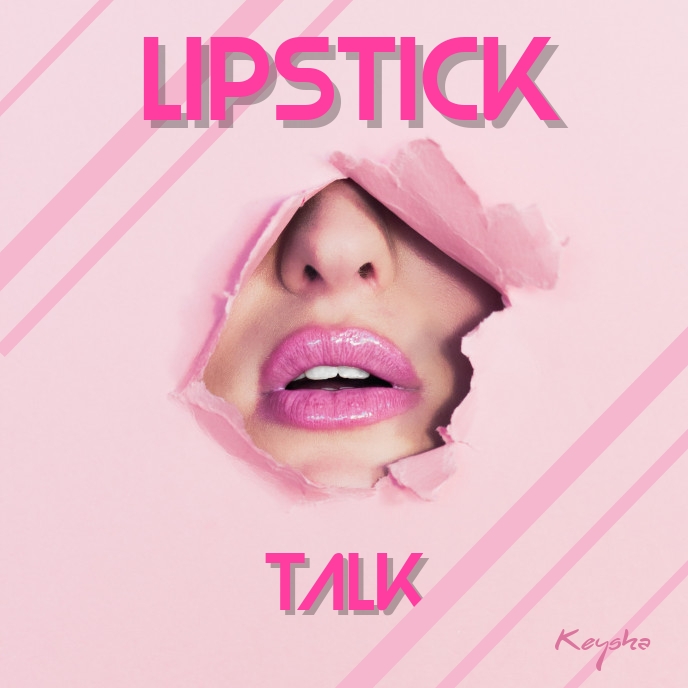 Lipstick Talk Template | PosterMyWall