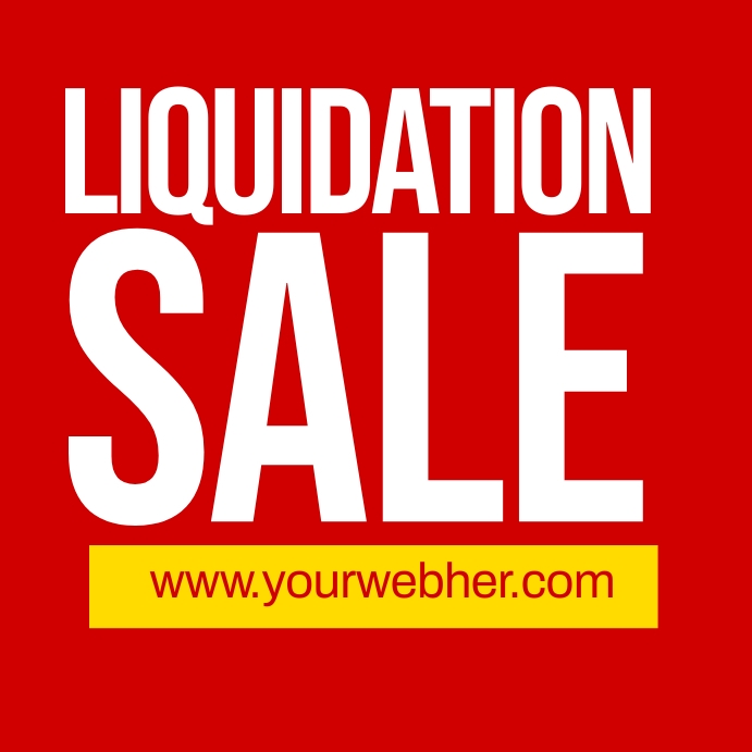 liquidation sale Template | PosterMyWall