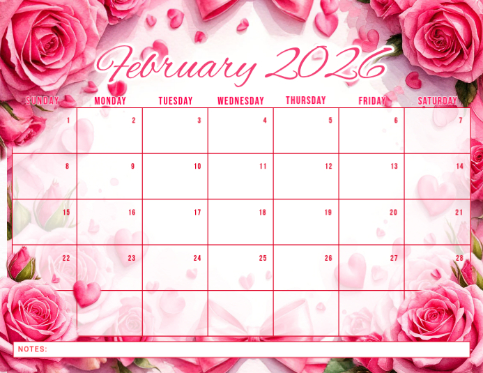 Plantilla de List-based February 2026 Flyer | PosterMyWall