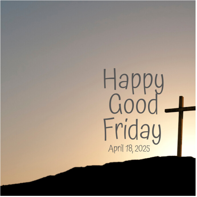 Copy of List-based Happy Good Friday Post Instagram Post | PosterMyWall