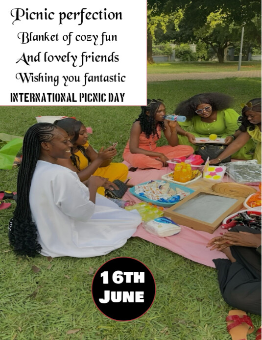 List-based National Picnic Day Flyer (us Letter) Template | PosterMyWall