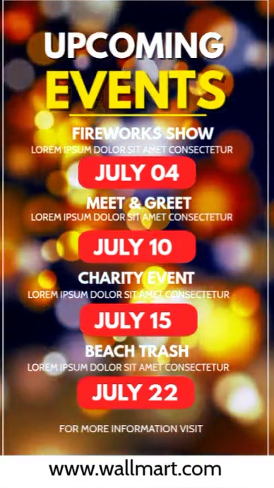 Copy of List-based Upcoming Event Instagram Story | PosterMyWall