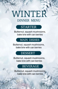 Menu flyer Template | PosterMyWall