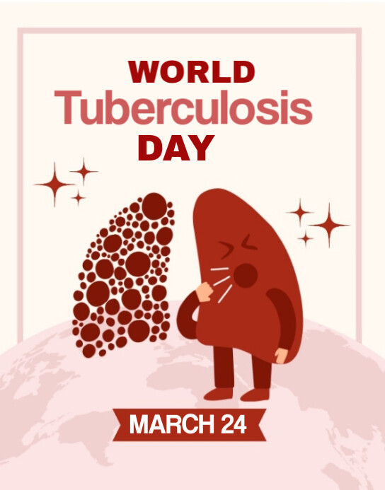 List-based World Tuberculosis Day Poster/wallboard Template | PosterMyWall