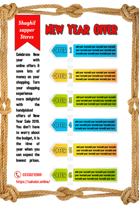 List Template | PosterMyWall