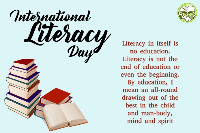 Literacy Day Template | PosterMyWall