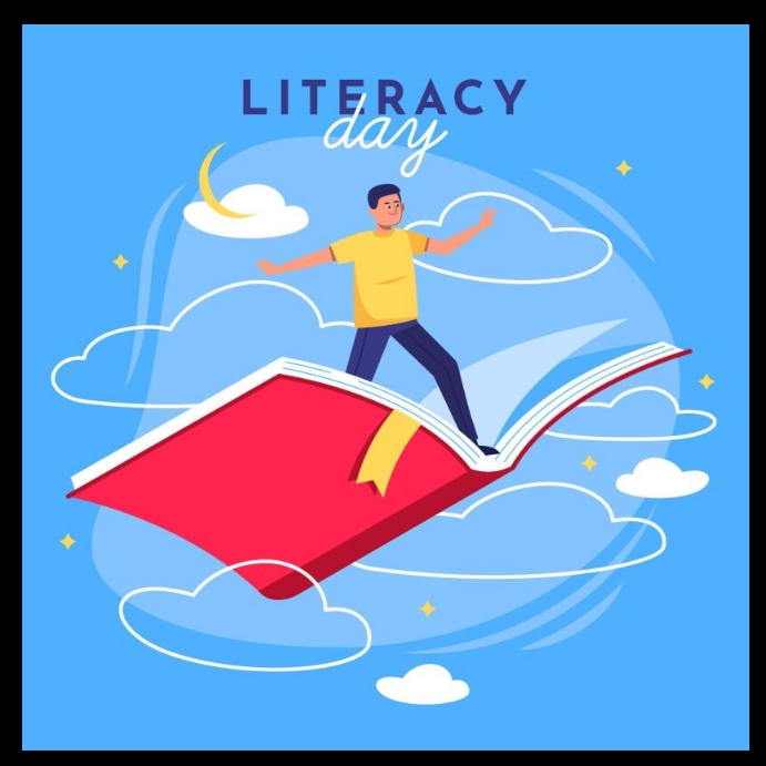 Literacy day Template | PosterMyWall