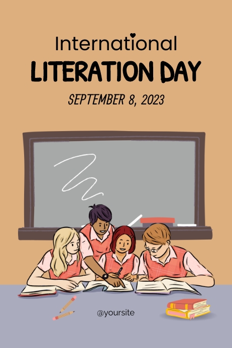 literacy day Template | PosterMyWall